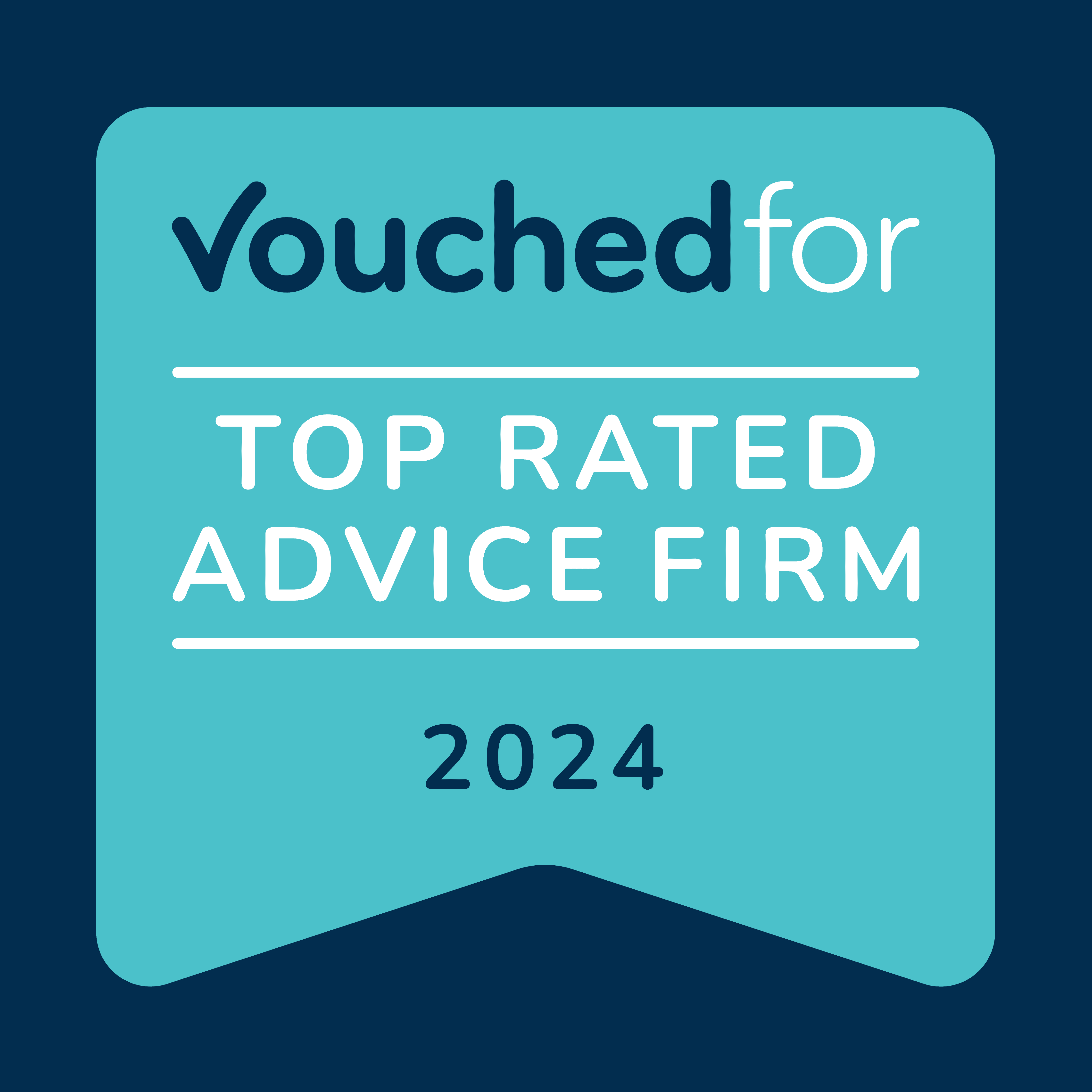 VouchedFor Top Rated 2024 - Positive Wealth